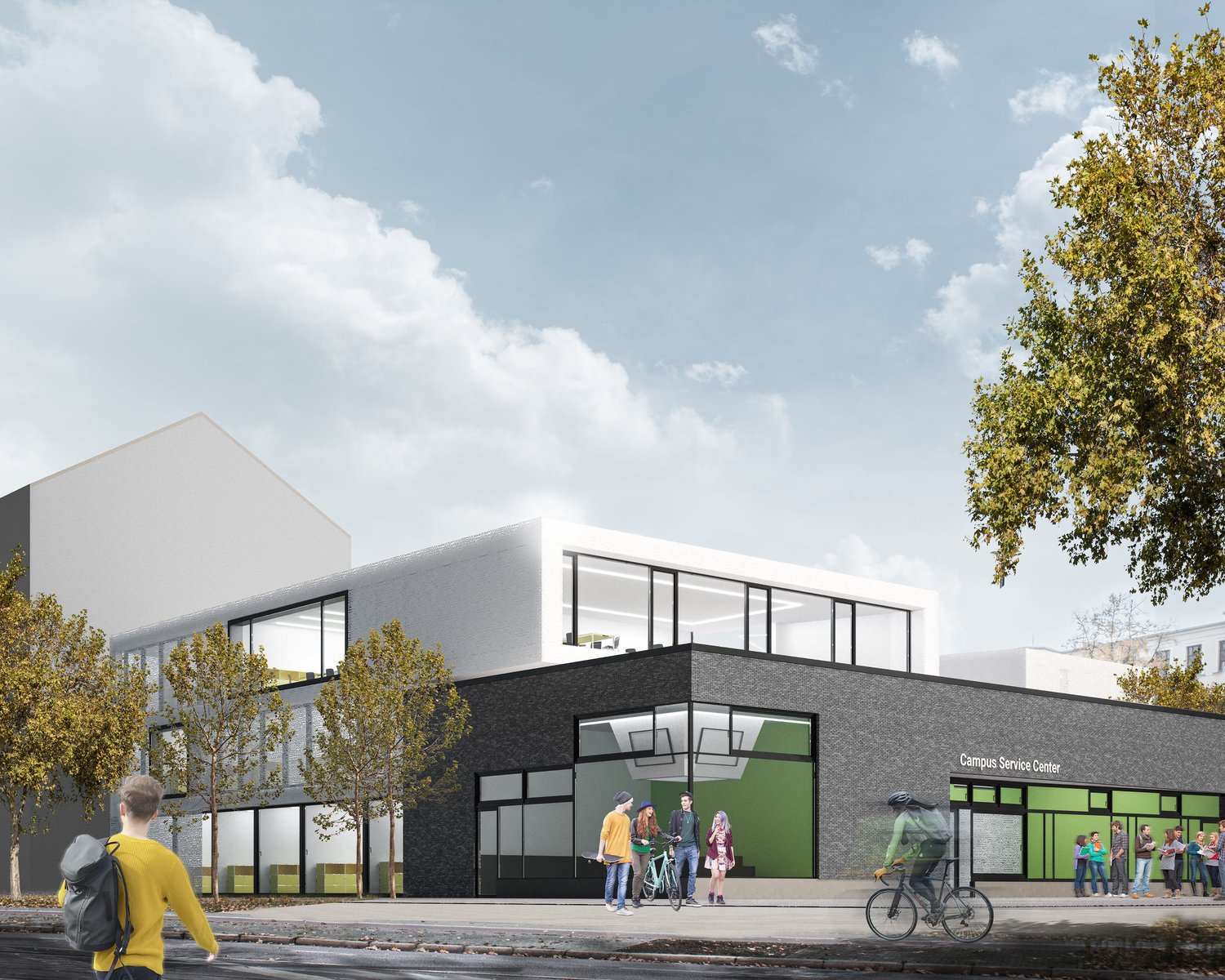 Neubau Gebäude 01 - Otto-von-Guericke-Universität Magdeburg | Kirchner ...